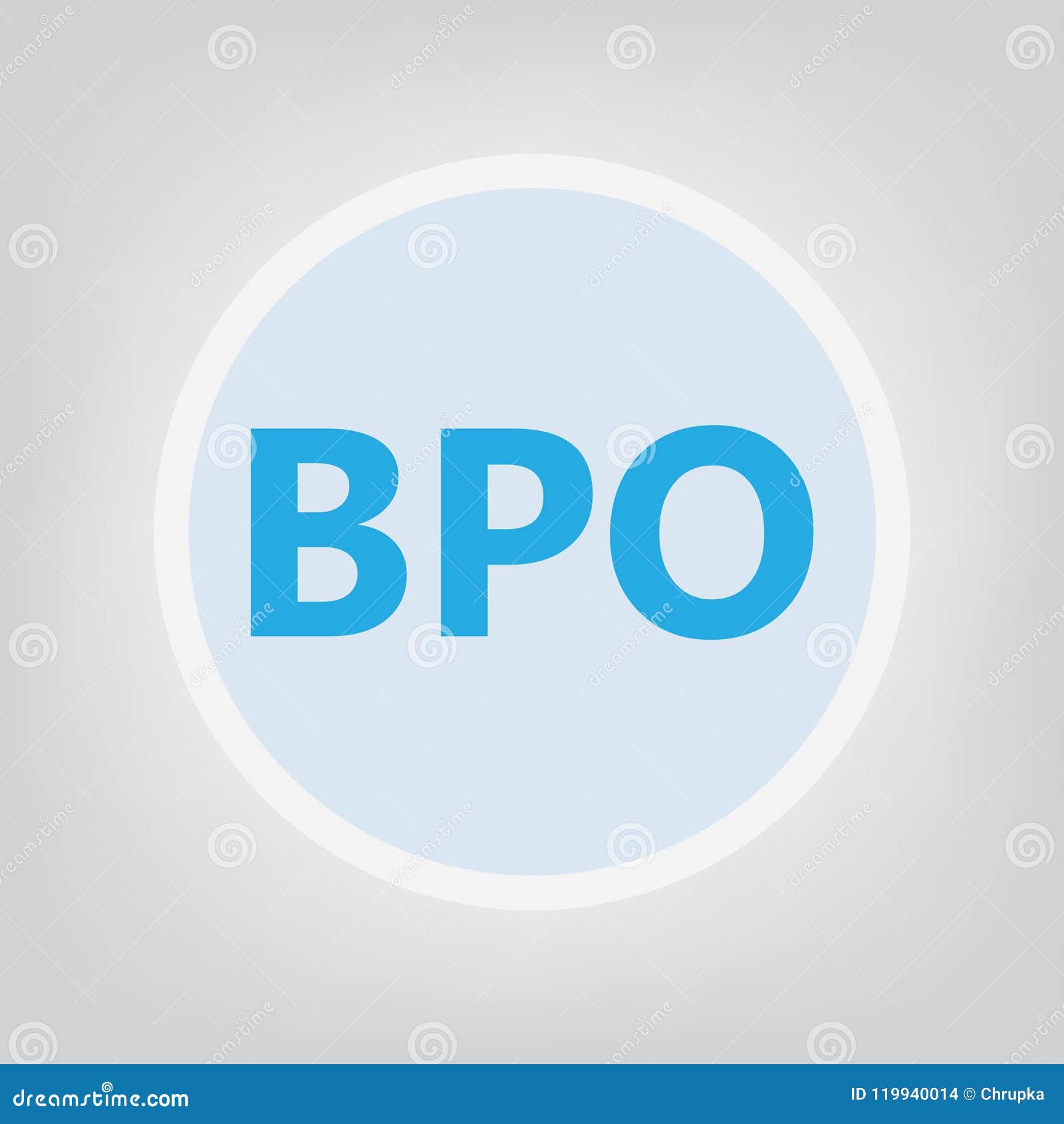 BPO Business Process Outsourcing Stock Vector - Illustration of quote ...