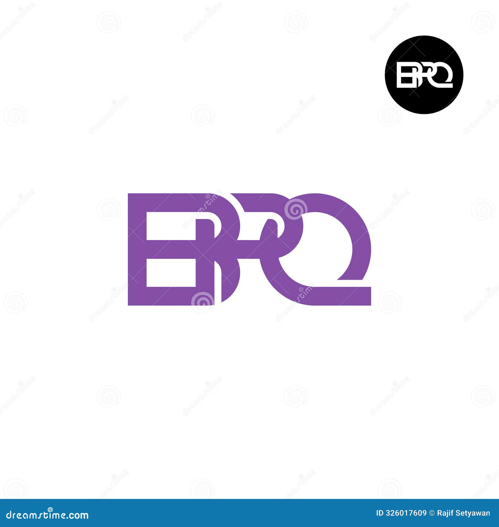 BPQ Logo Letter Monogram Design Stock Vector - Illustration of initial ...