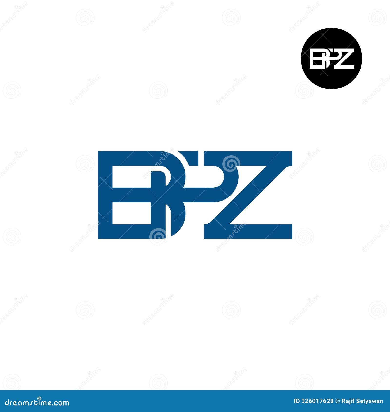 BPZ Logo Letter Monogram Design Stock Vector - Illustration of venture ...