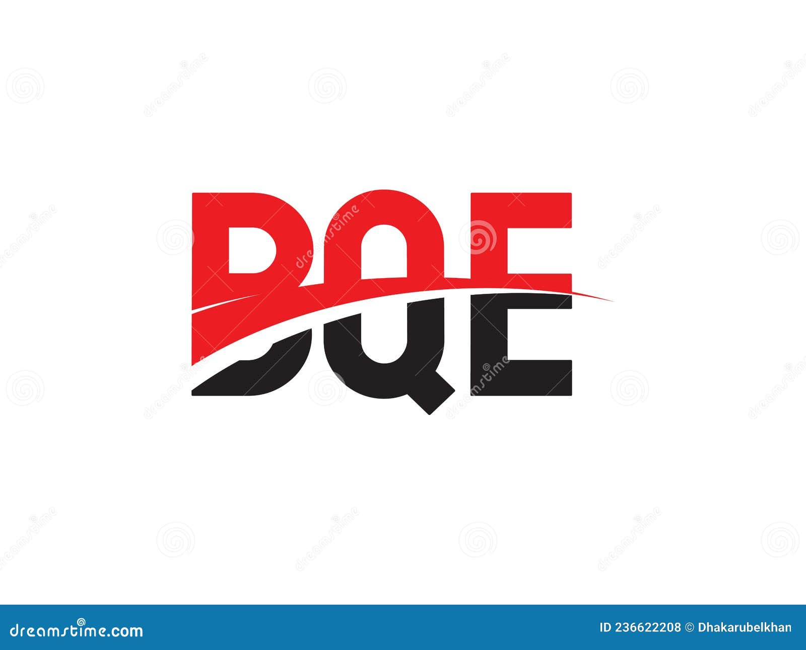 BQE Letter Initial Logo Design Vector Illustration Stock Vector ...