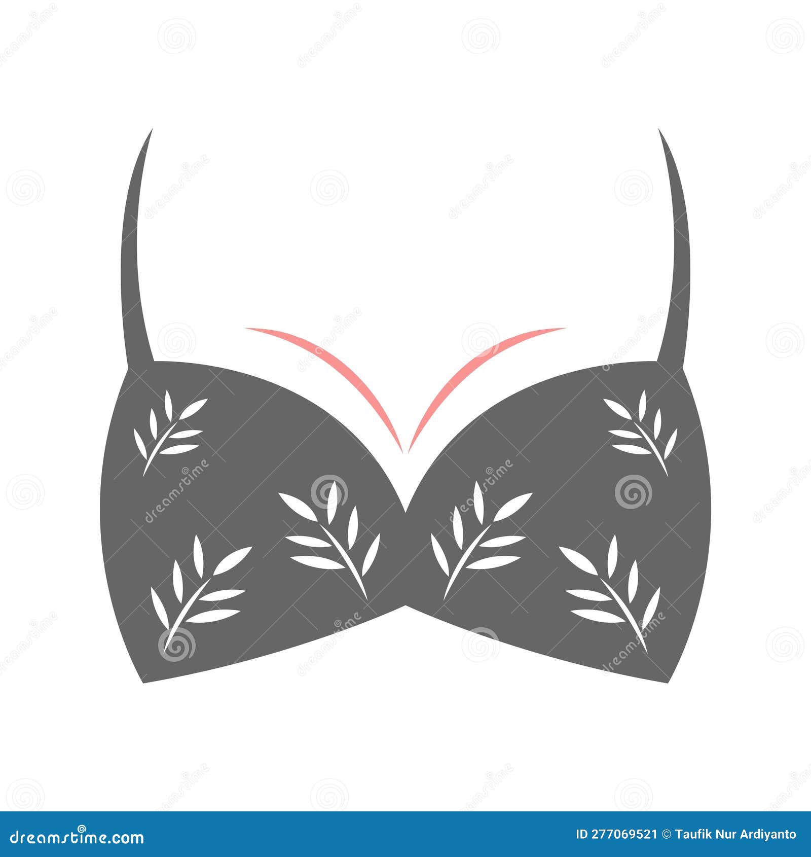 Bra icon logo design stock vector. Illustration of female - 277069521