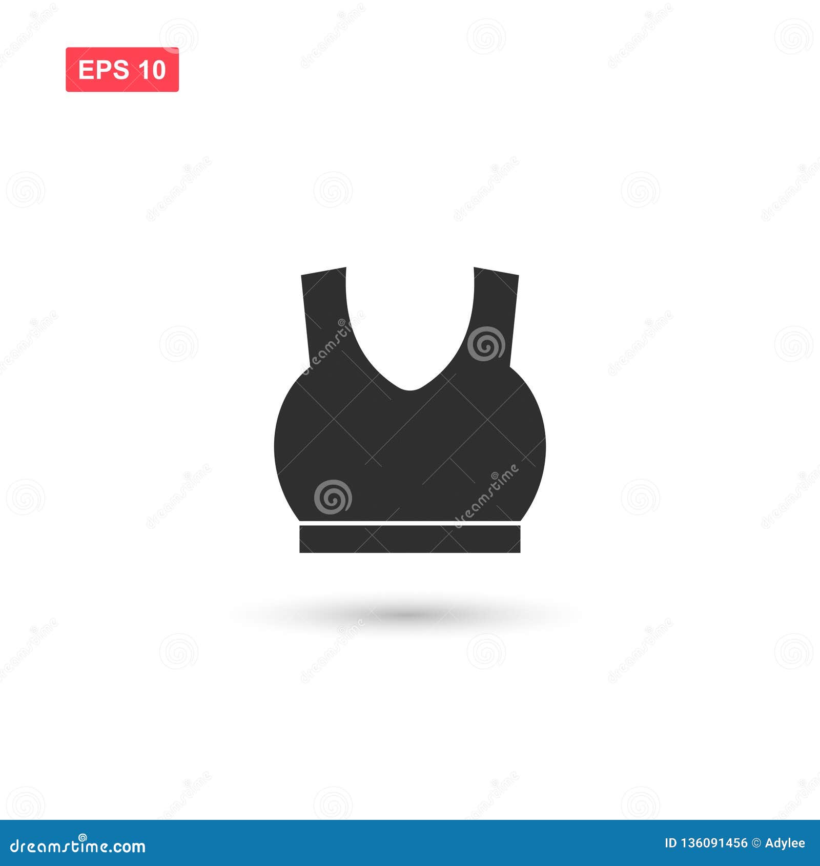 Bra Vector Icon Design Isolated 2 Stock Vector - Illustration of filled ...