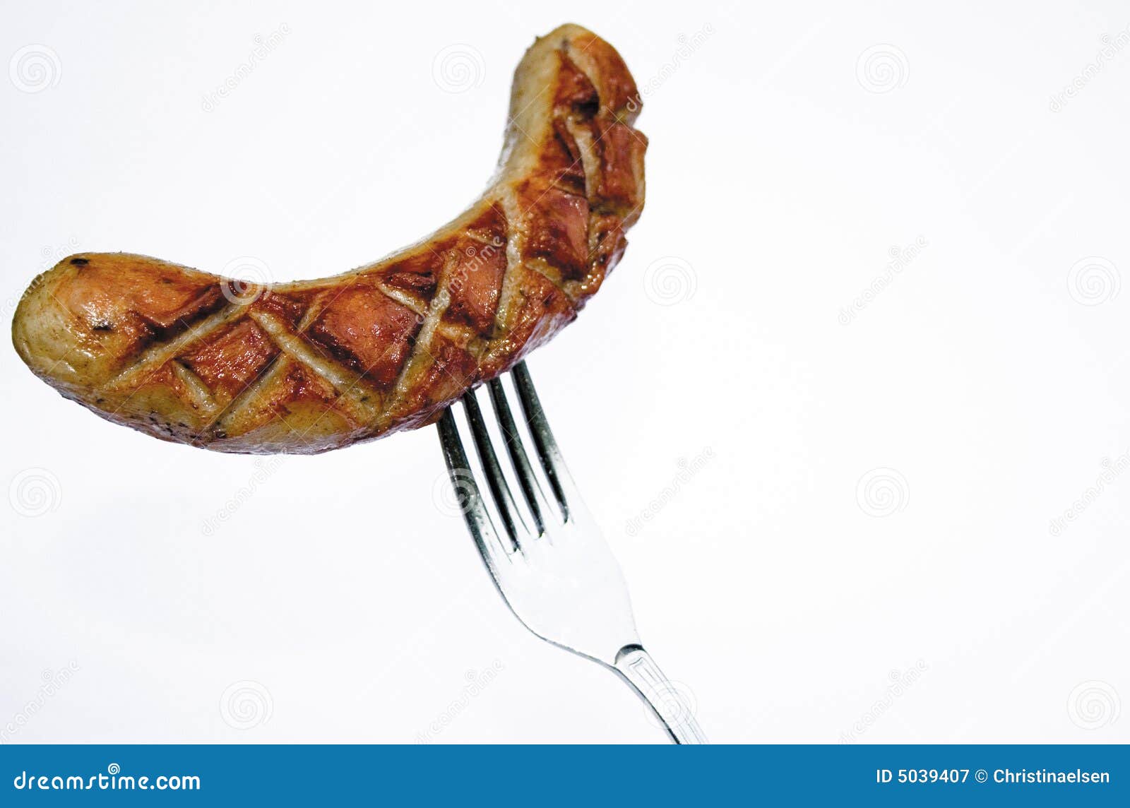 Braadworst stock afbeelding. Image of geroosterd, braadworst - 5039407