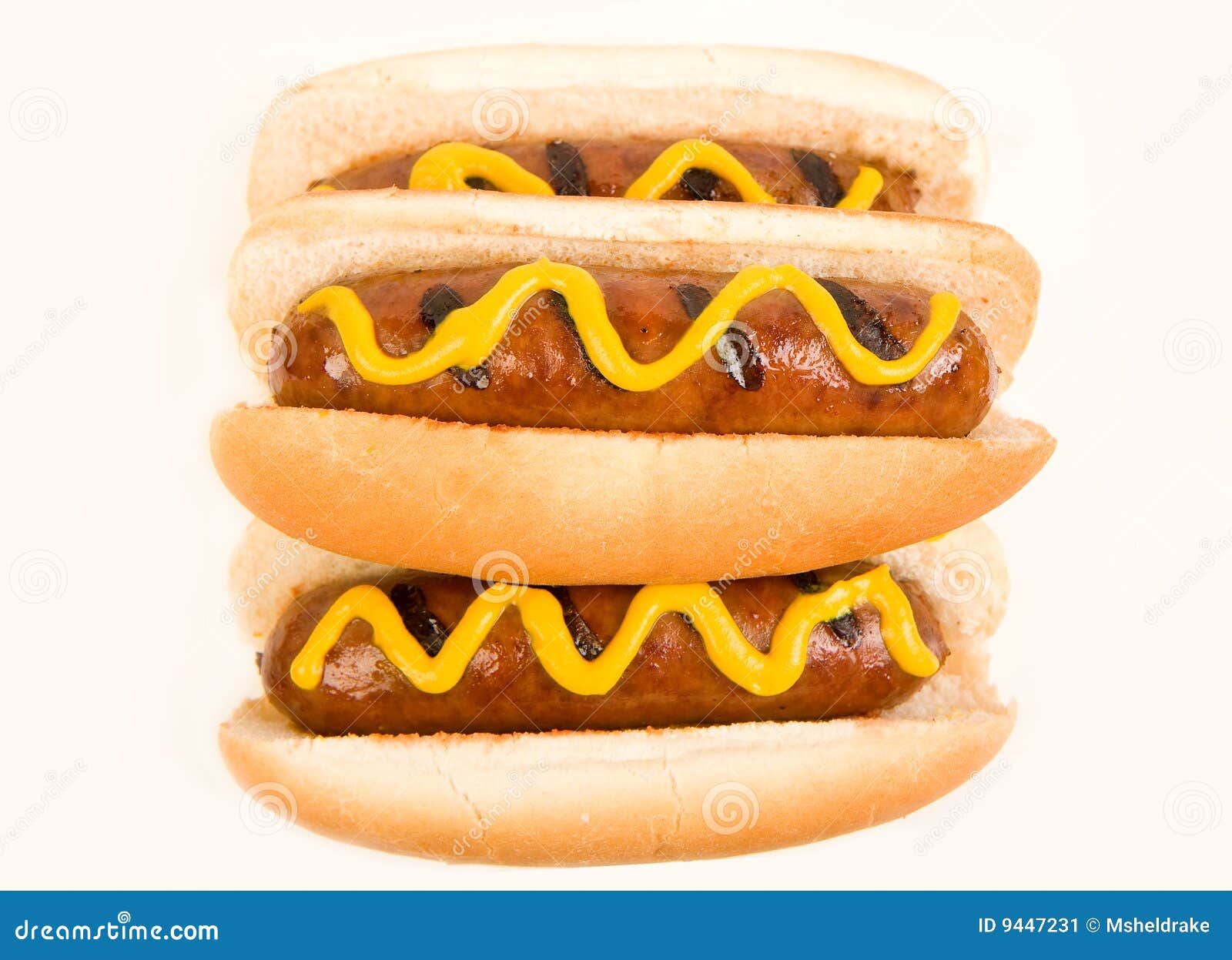 Braadworst stock afbeelding. Image of brood, duitsland - 9447231