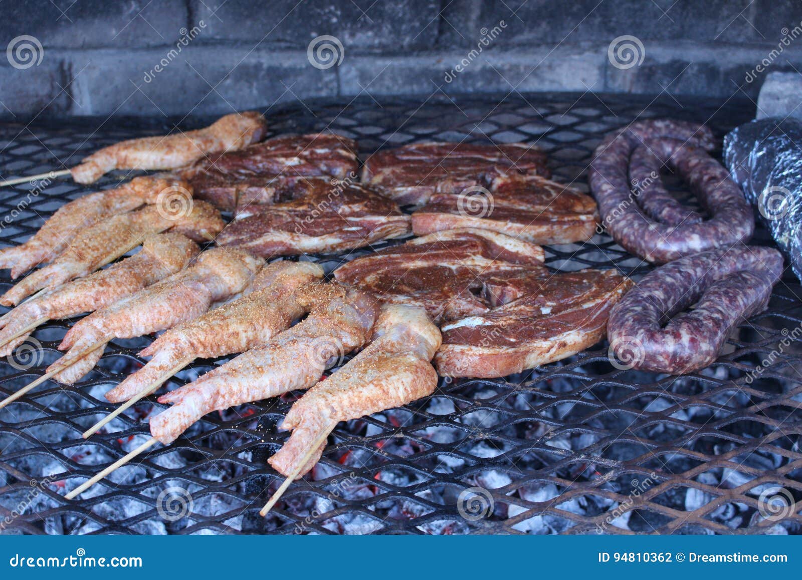 Braai stock photo. Image of lots, field, clear, beautiful - 94810362