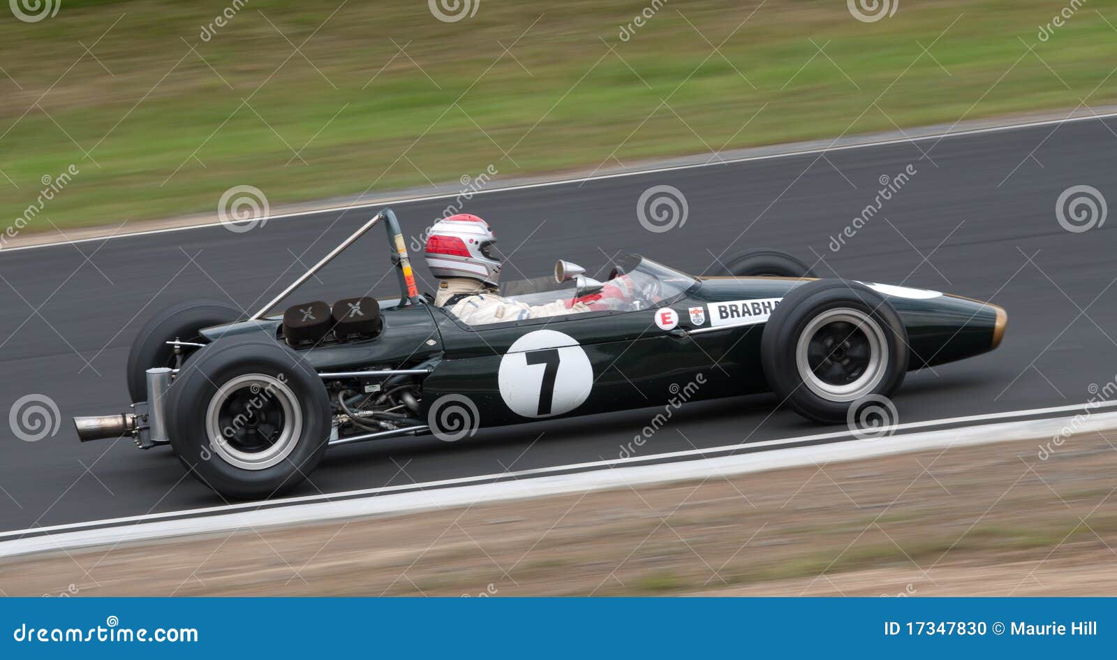 Brabham Formula One Racing Car at Speed Editorial Image - Image of ...