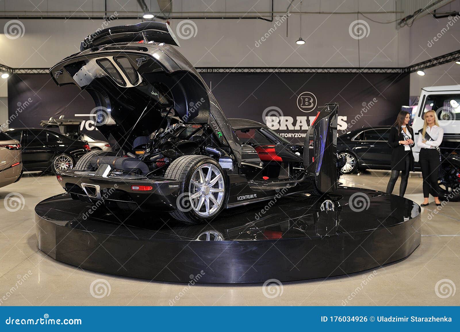 Brabus, Warsaw Motor Show, 2018 Editorial Photo - Image of industry ...