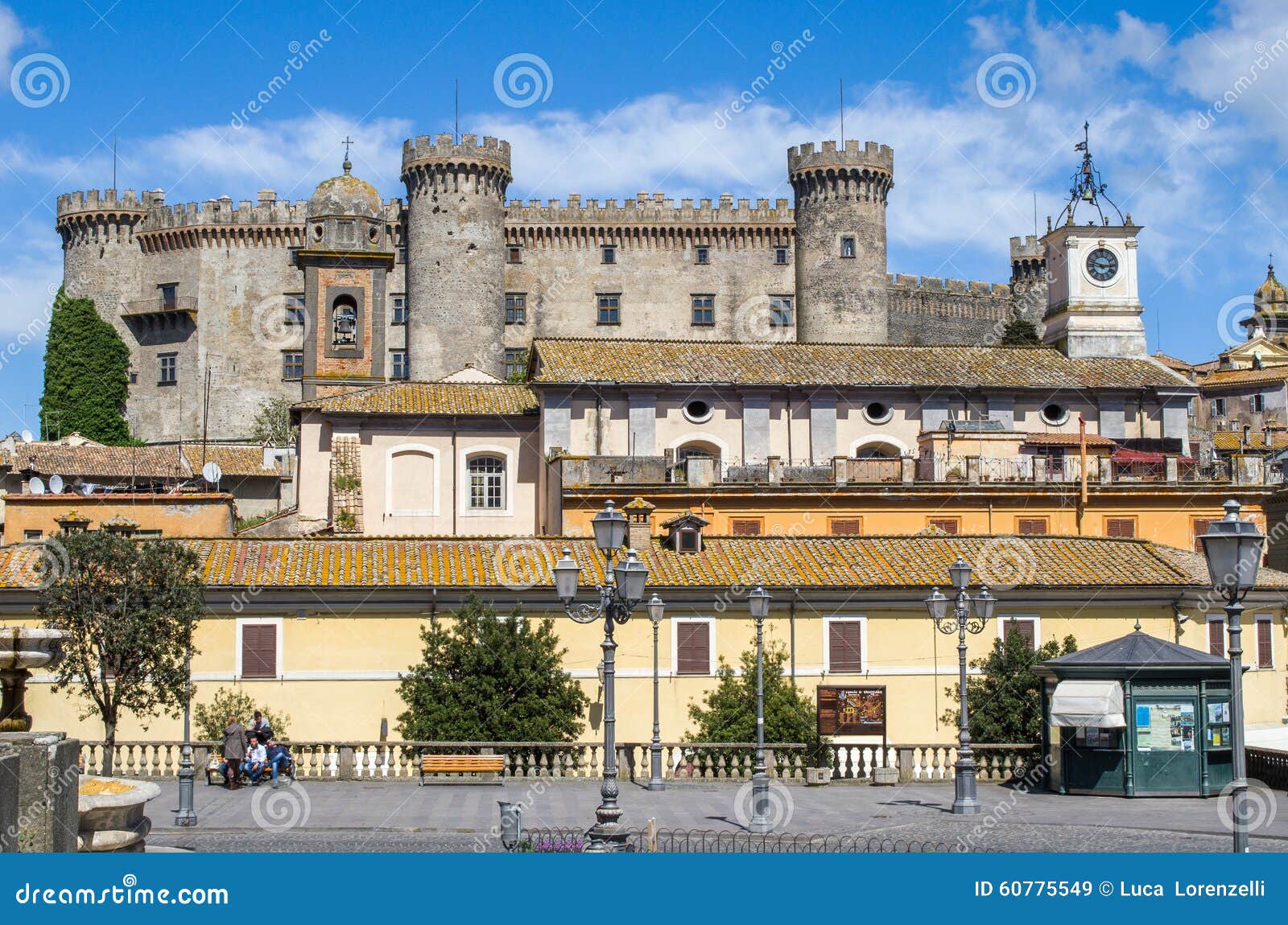 The Bracciano Castle , Also Known As Castello Orsini - Odescalchi ...