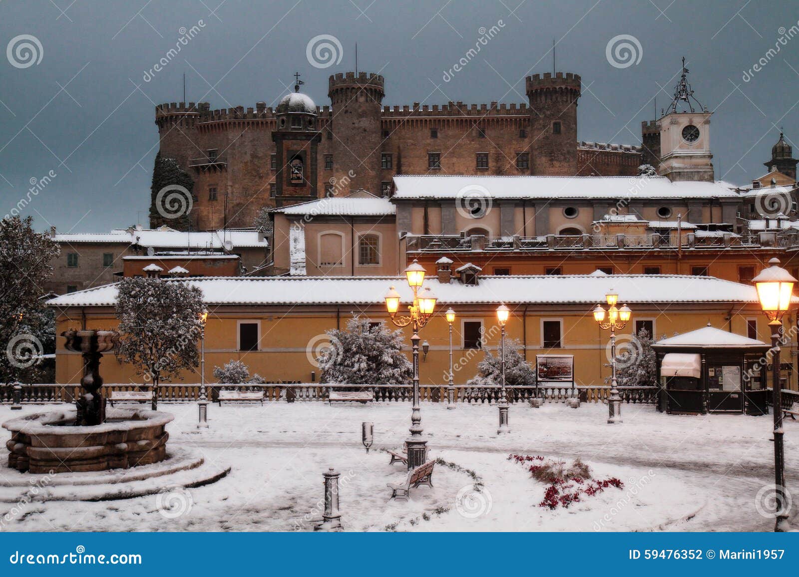 The Bracciano Castle , Also Known As Castello Orsini - Odescalchi ...