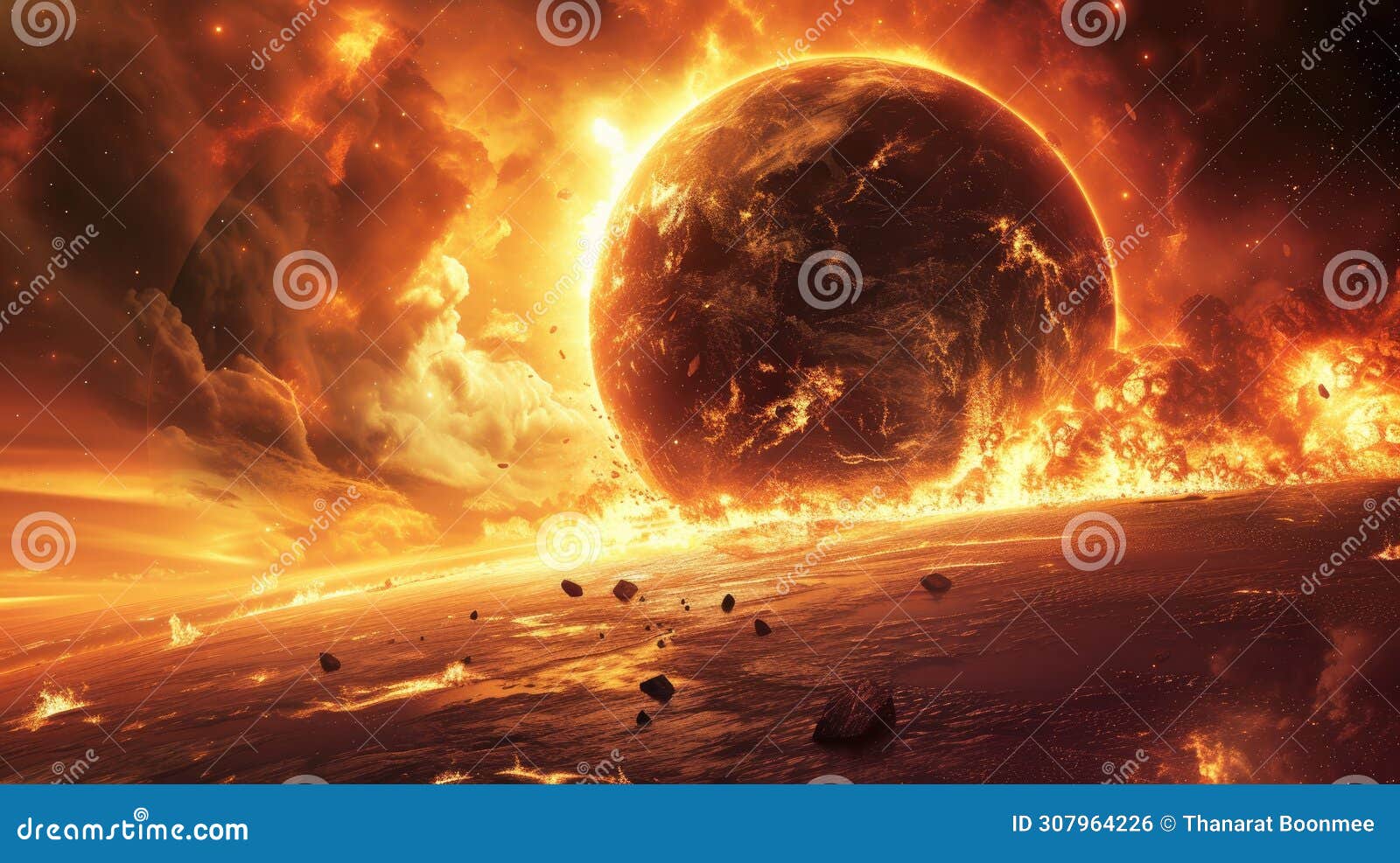 Brace for a Cosmic Armageddon, the Judgment Day of Planet Earth. Ai ...