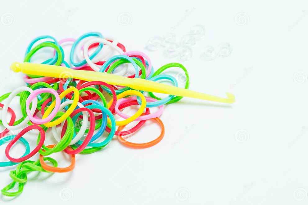 Bracelets made of gum stock image. Image of accessory - 57130715