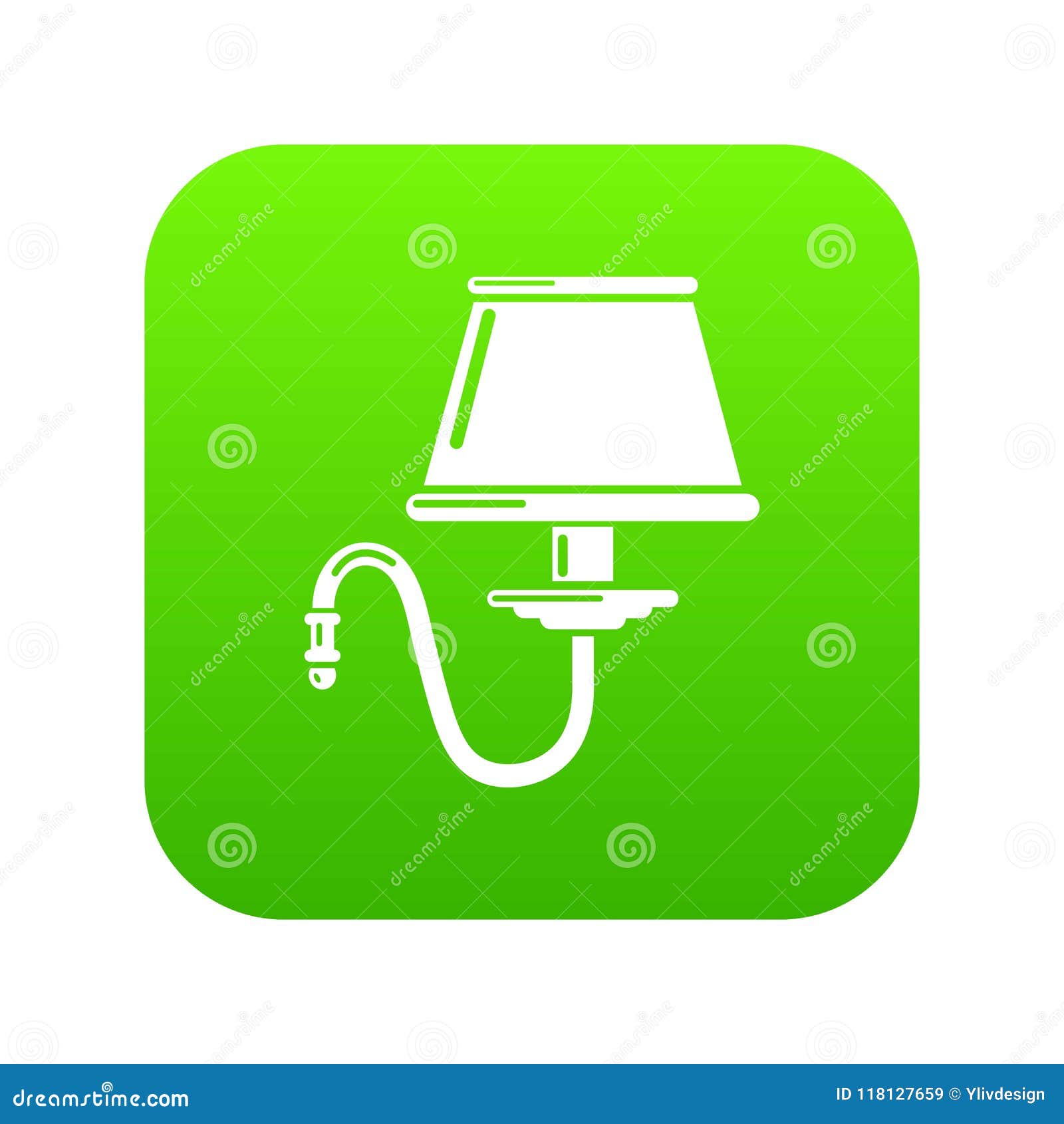Bracket icon green vector stock vector. Illustration of bracket - 118127659