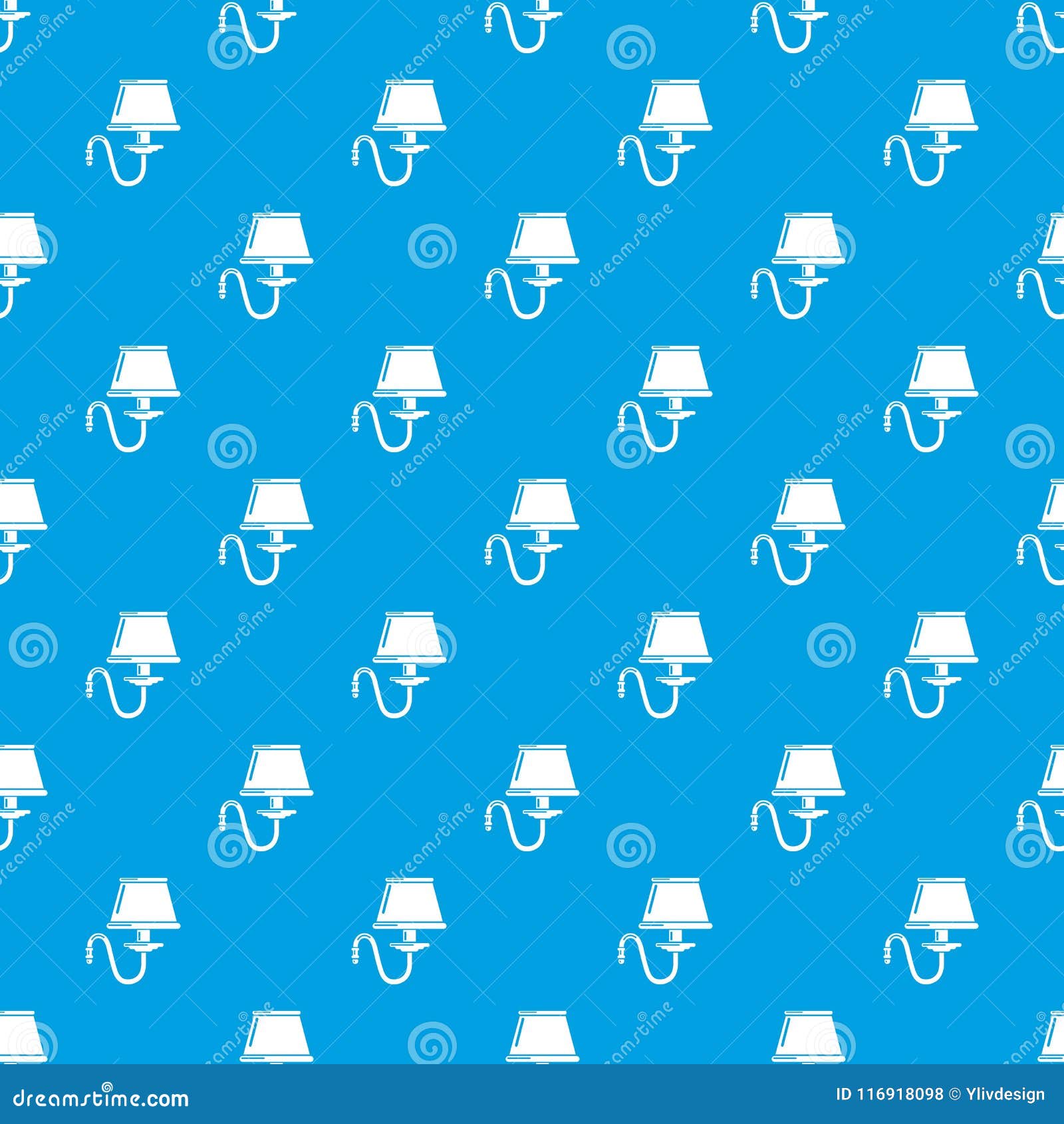 Bracket Pattern Vector Seamless Blue Stock Vector - Illustration of ...