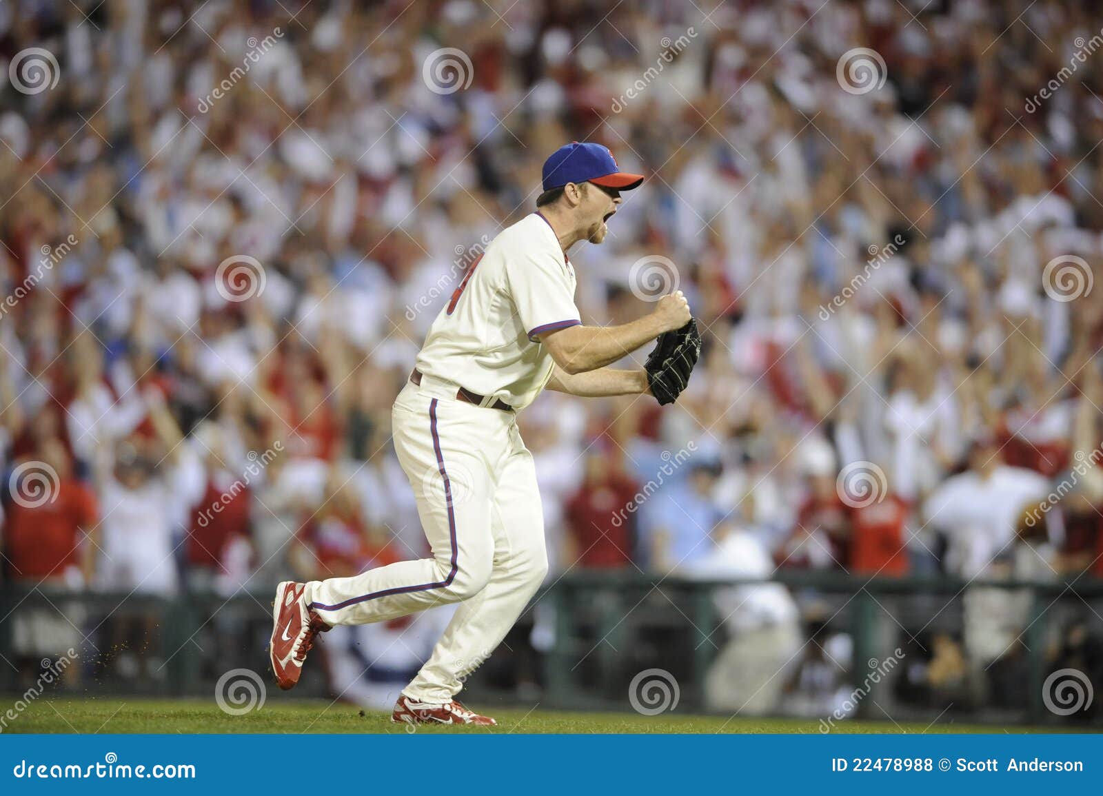 Brad Lidge editorial stock photo. Image of league, saves - 22478988