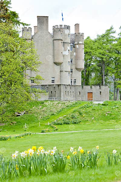 Braemar Castle stock image. Image of narcissus, united - 18120431