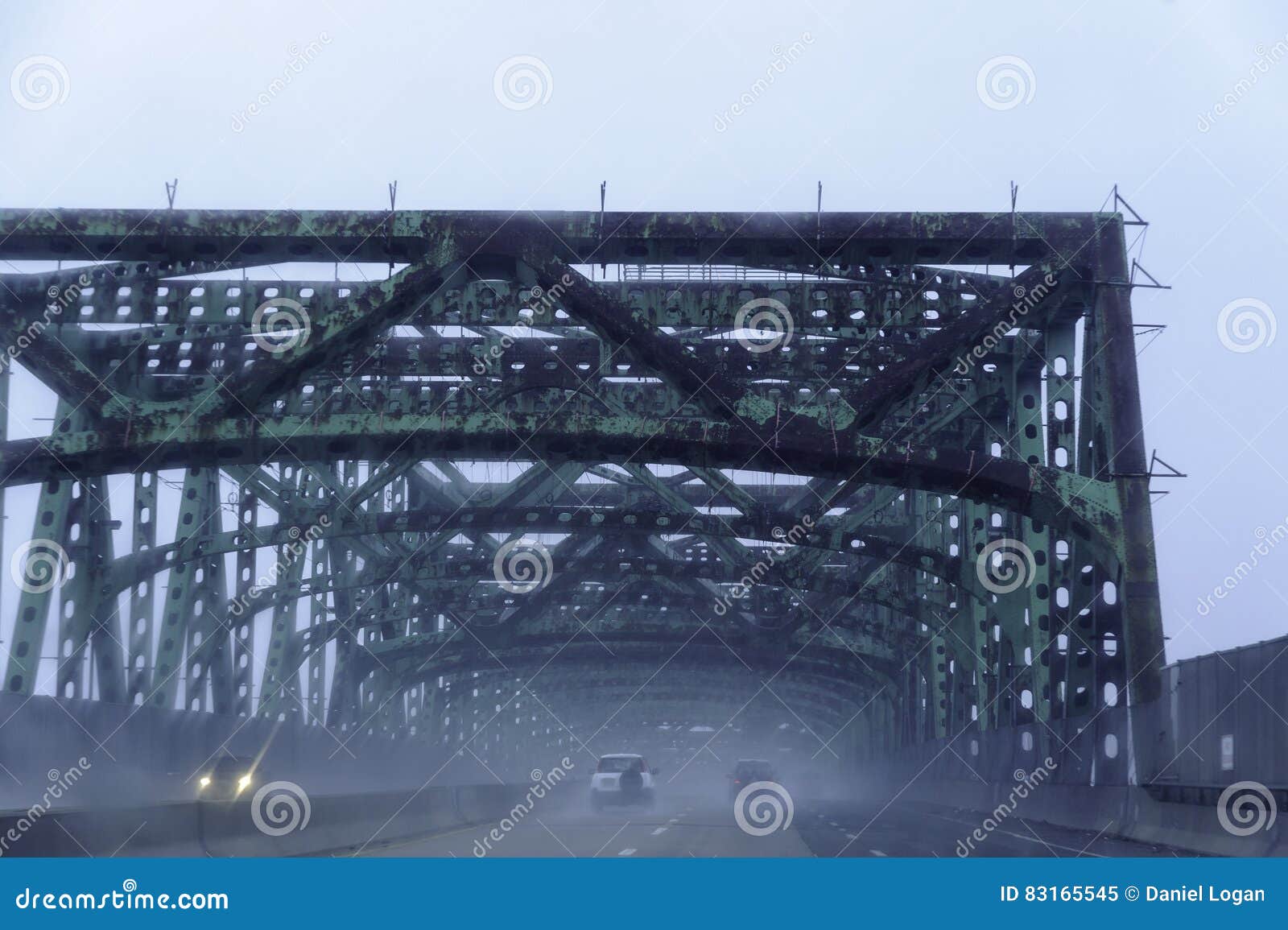 Braga Bridge in rain storm stock image. Image of bristol - 83165545