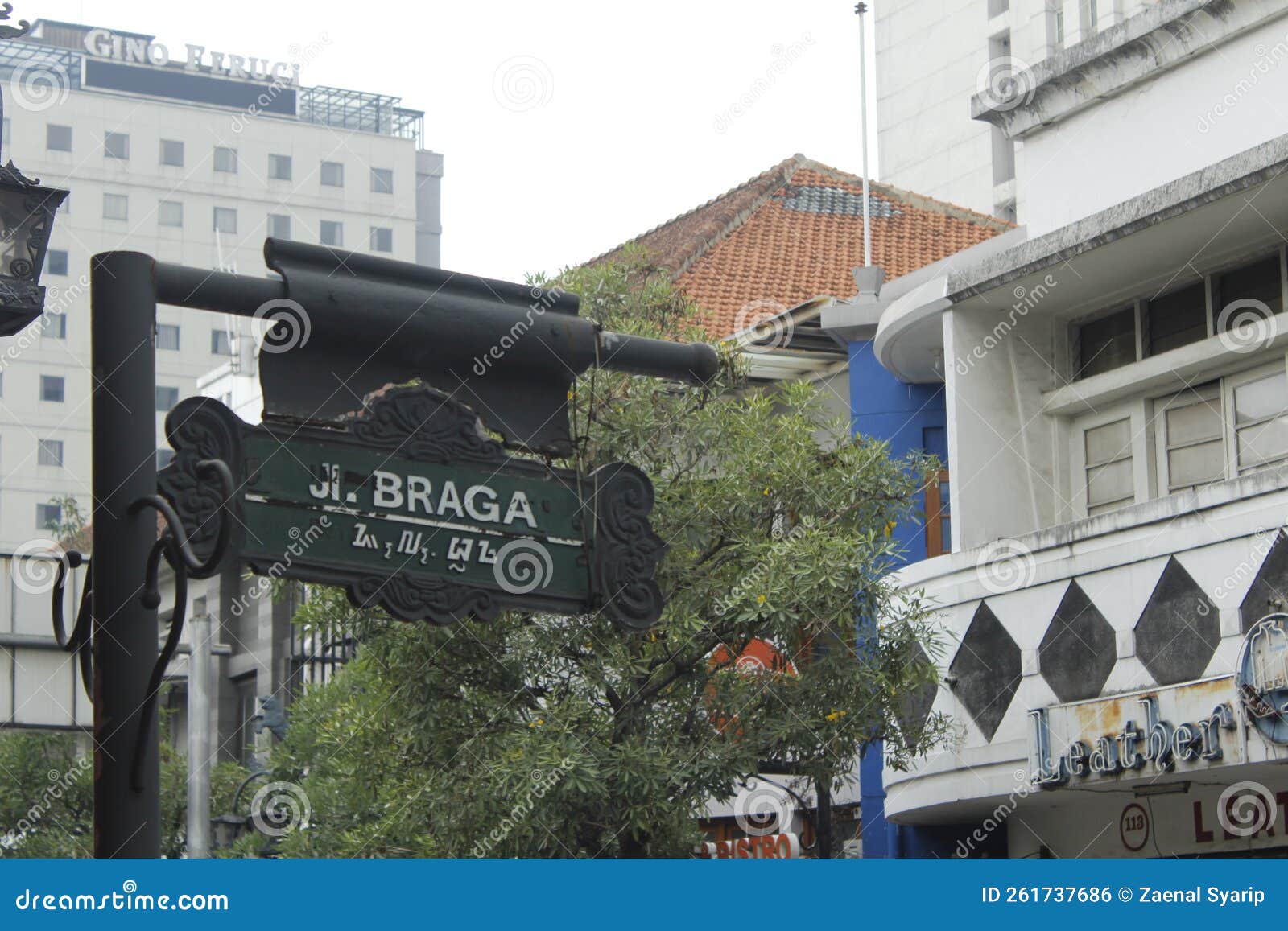 Braga Street. Bandung Paris Van Java Editorial Photo - Image of bandung ...