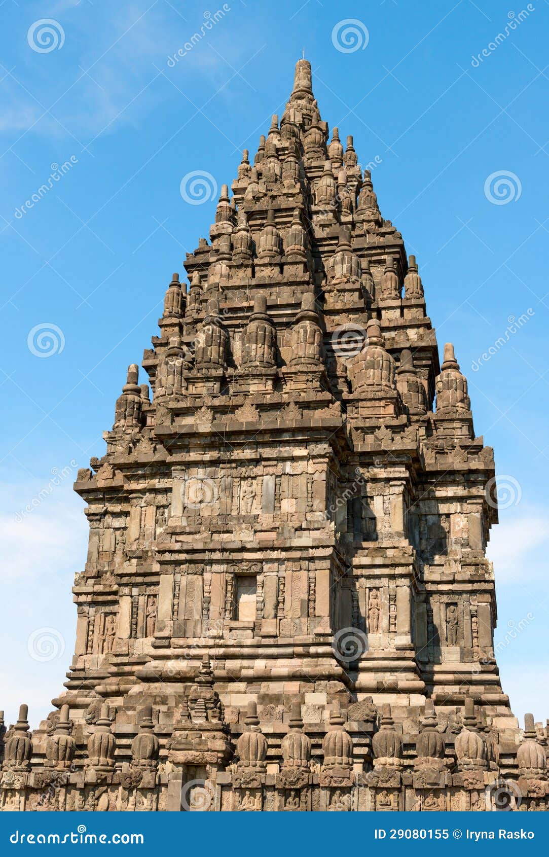 Brahma Temple in Prambanan, Java, Indonesia Stock Image - Image of ...