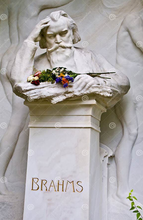 Brahms grave stock image. Image of monument, memorial - 29719941
