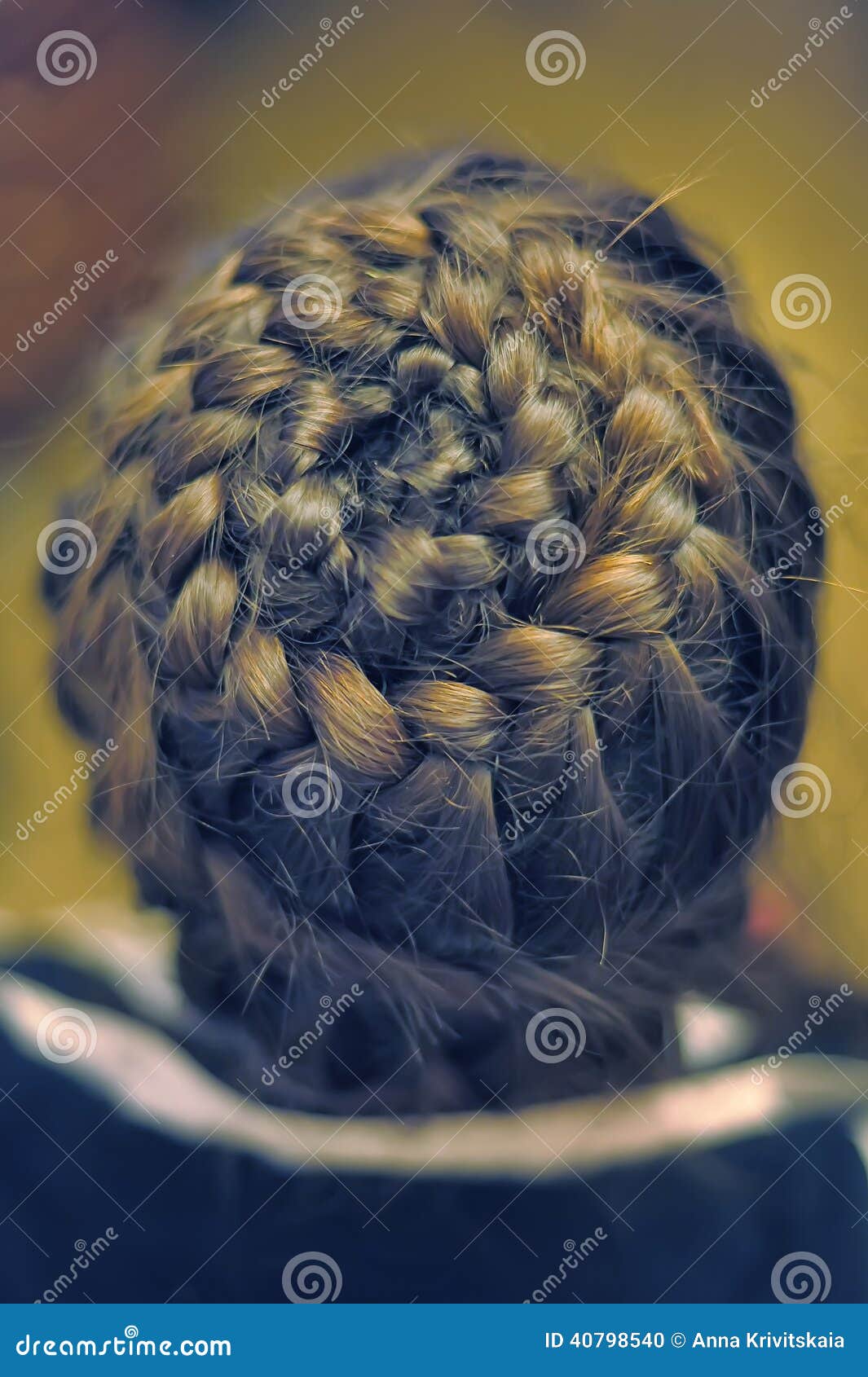 Braid braided circle stock photo. Image of long, medal - 40798540