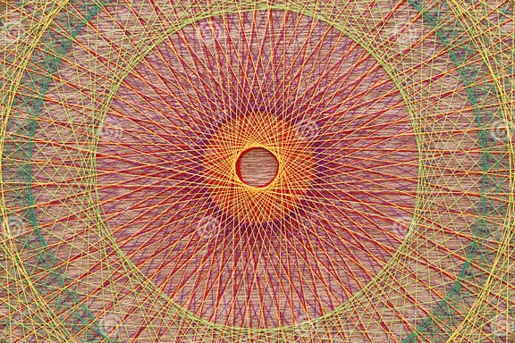 Braid with Colorful Strings Stock Image - Image of color, geometric ...