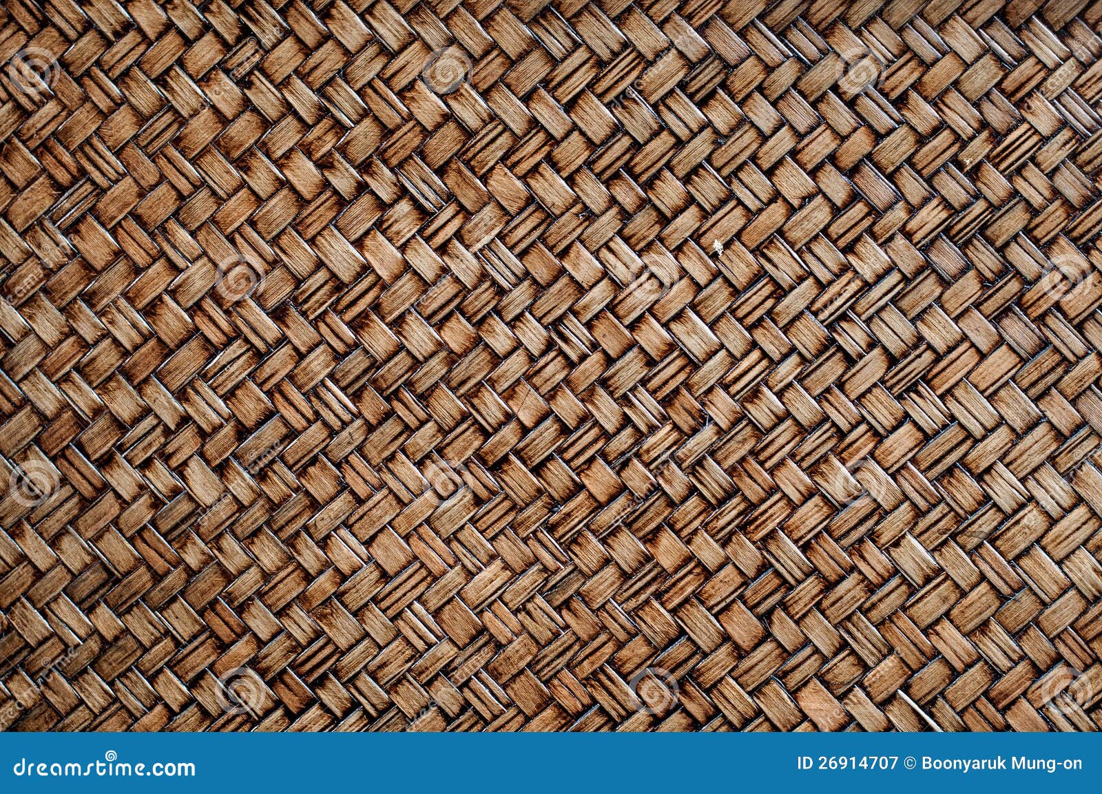 Braided Brushwood Bamboo Basket Texture Stock Image - Image of ...