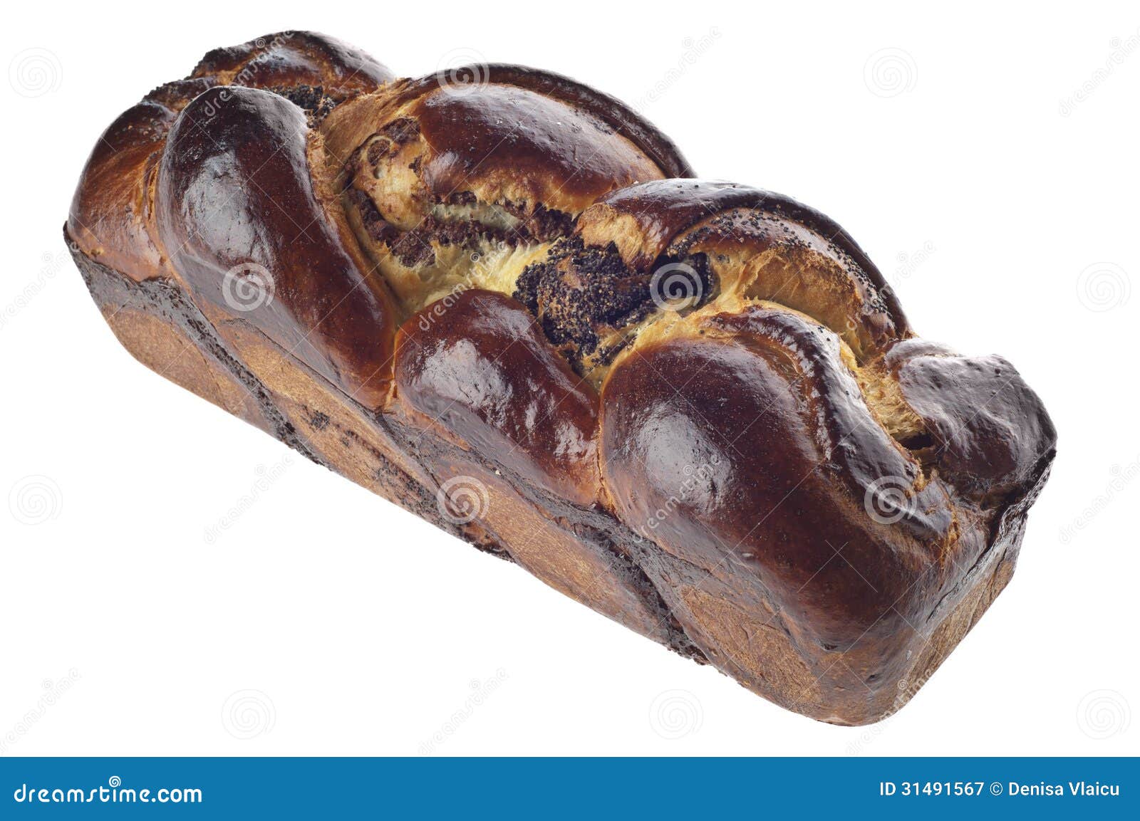 Braided cake (cozonac) stock image. Image of delicious - 31491567