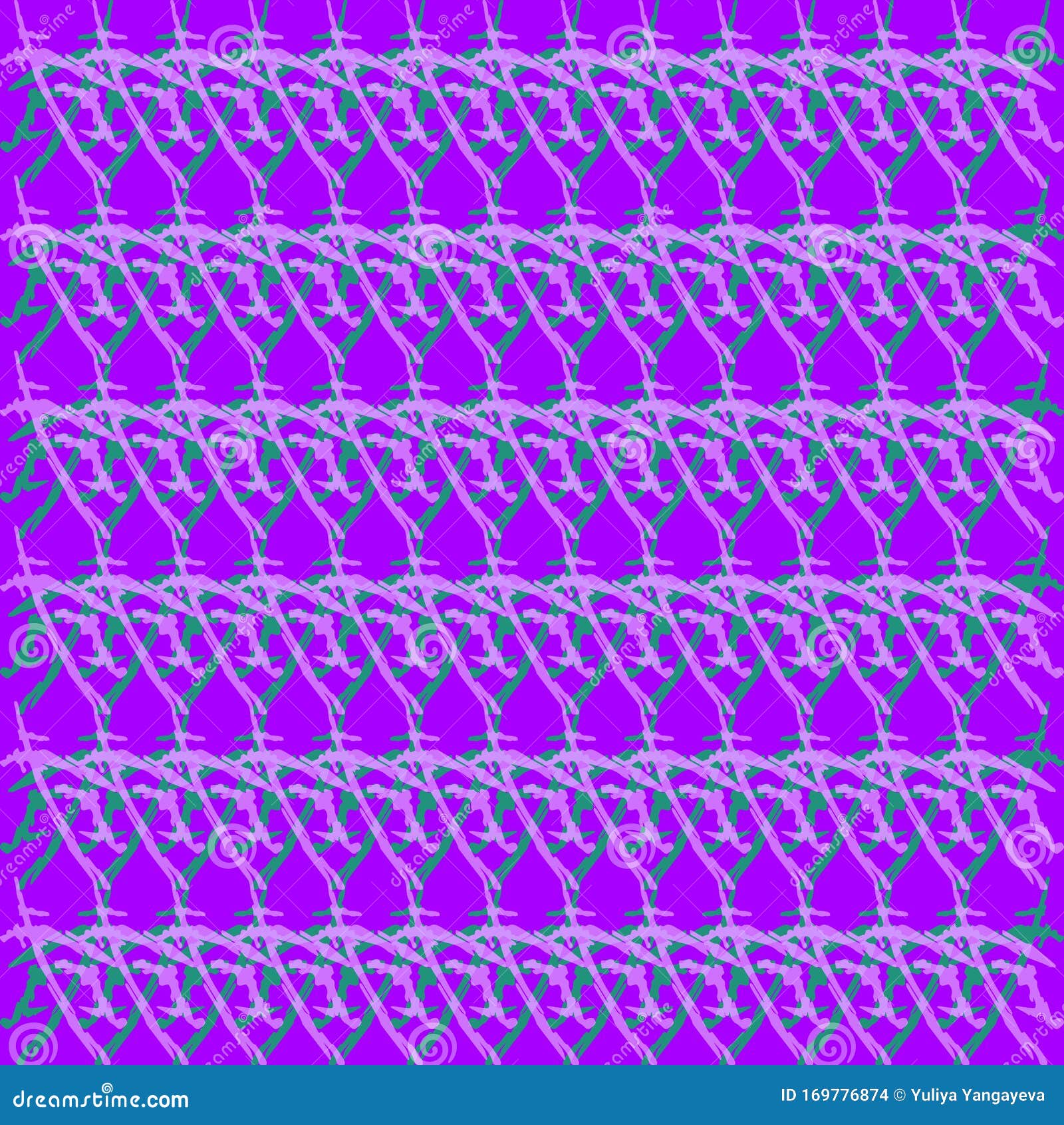 Braided Diagonal Pattern of Wire and Light Arrows on a Violet ...