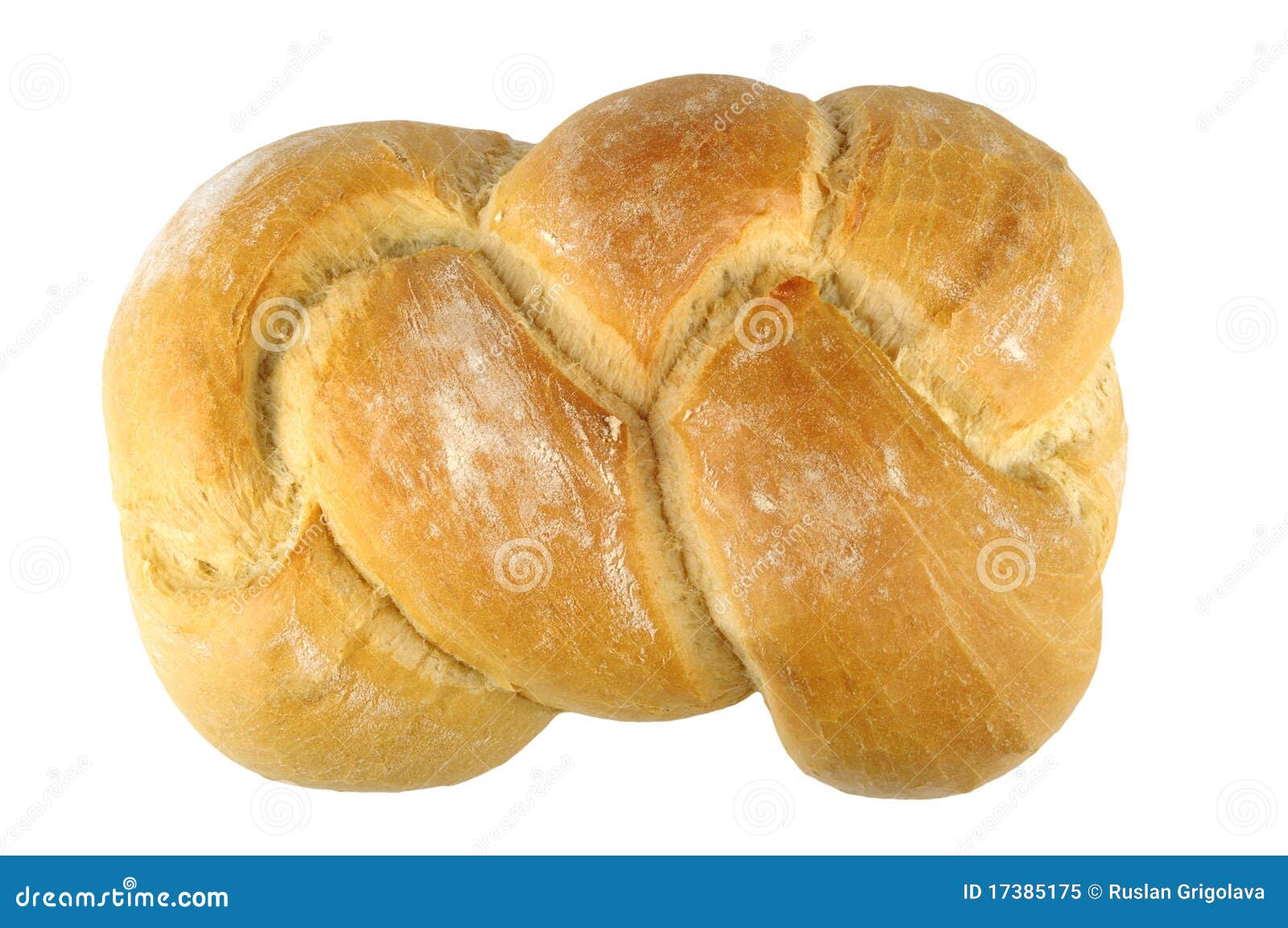 Braided loaf stock image. Image of wheat, baked, white - 17385175