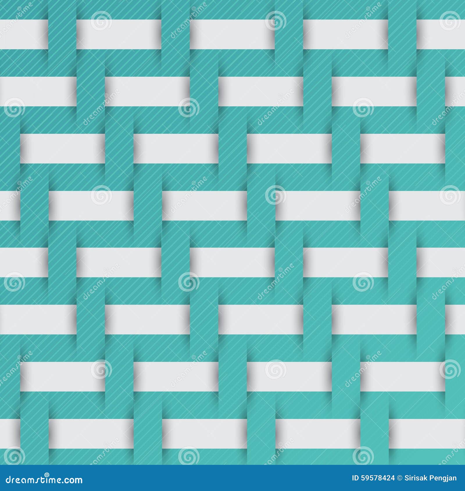 Braided Weave Pattern, Blue Background Stock Illustration ...