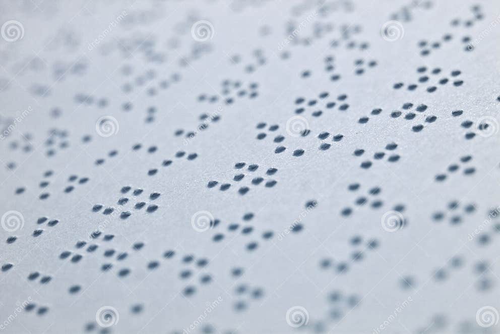 Braille stock image. Image of reading, blind, impaired - 3125215