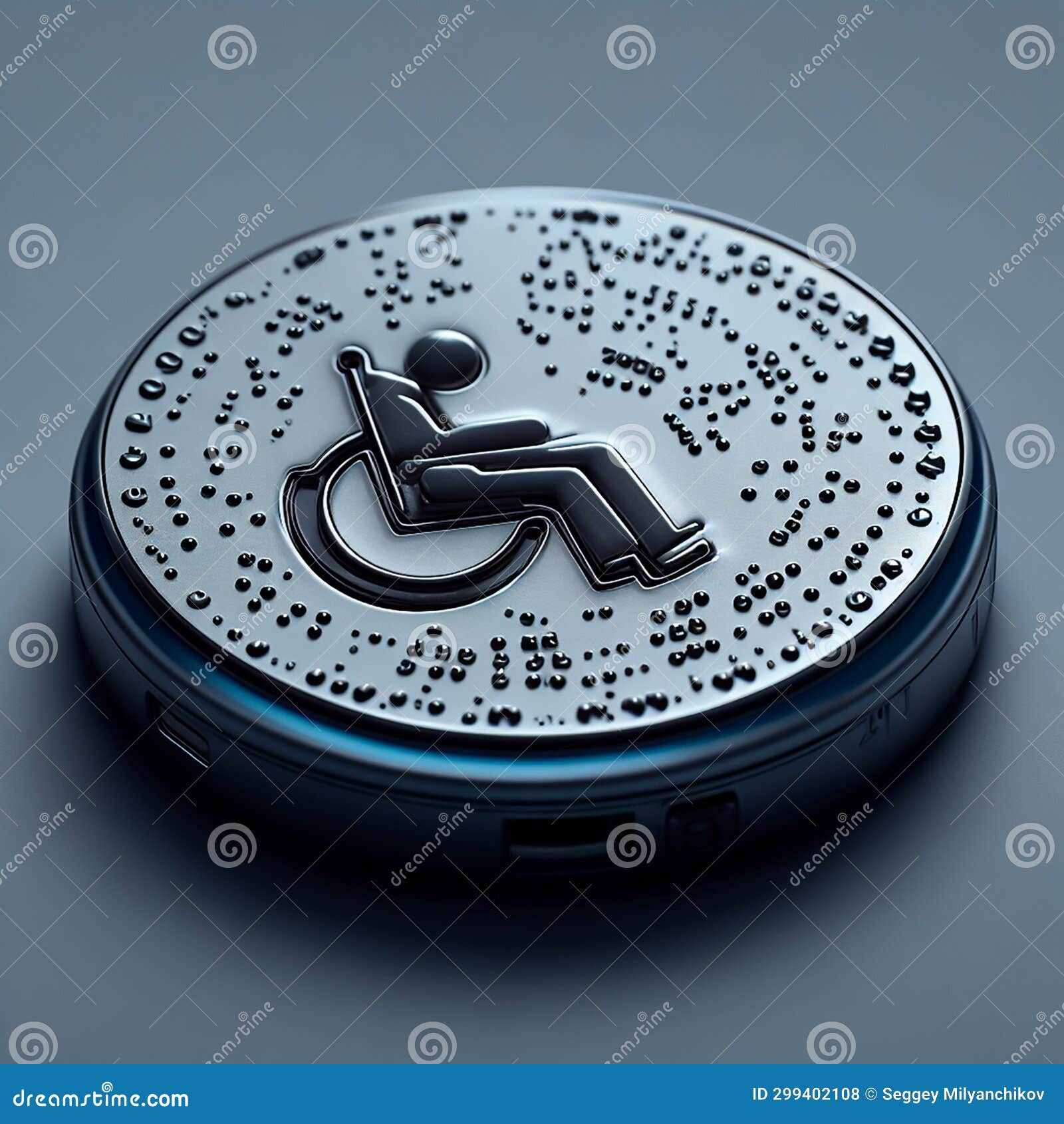 Braille Alphabet for the Blind. it Can Be Read with Your Hands Stock ...