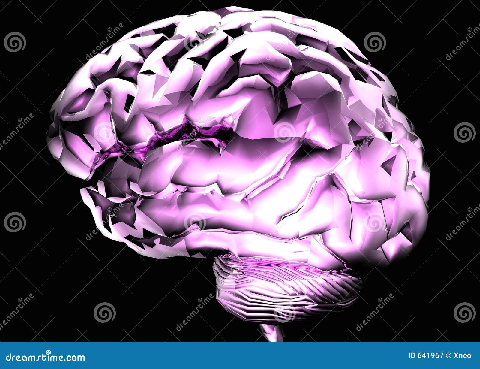 Purple Brain Clipart Black