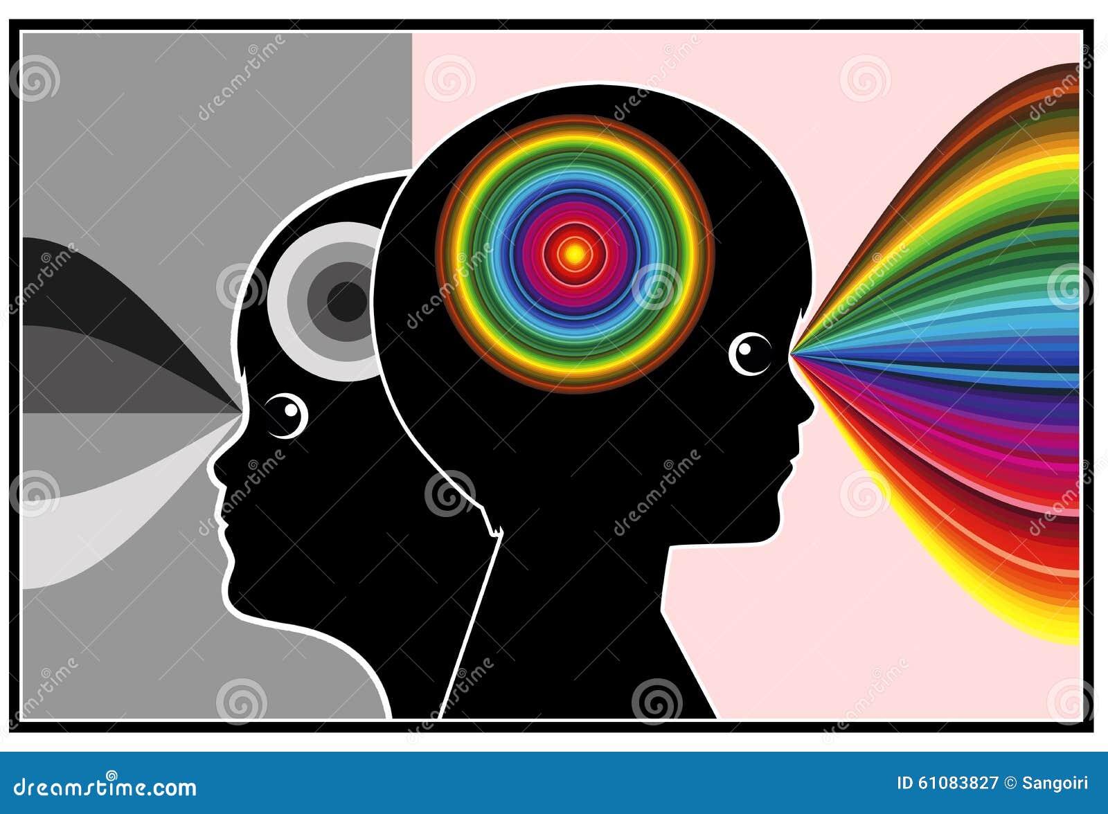 Brain Activation Infographic Cartoon Vector | CartoonDealer.com #121398085