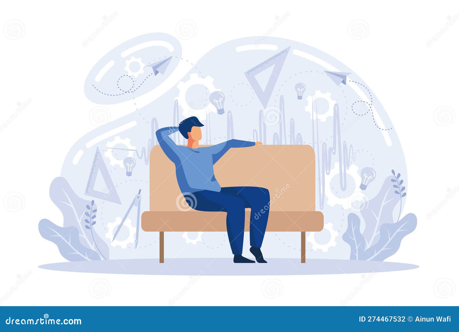 Brain Activity. Critical Thinking, Positive Thinking, Abstract Thinking ...