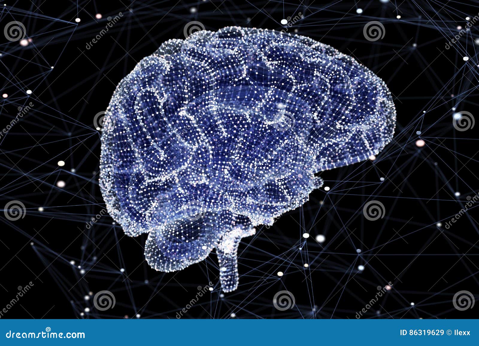Brain Activity Infographics Illustration | CartoonDealer.com #22831178