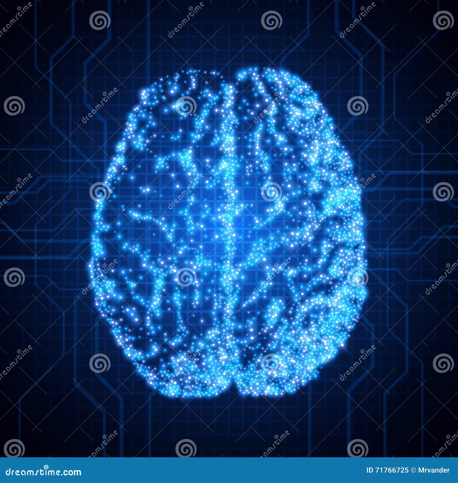 Brain. Background with Brain. the Concept of Thinking. Brain Neurons ...