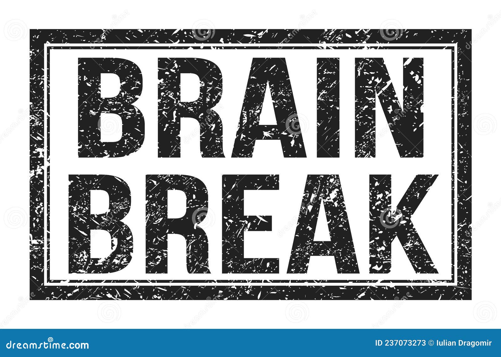 Break-Up 3d Words Divorce Separation Split Partnership Royalty-Free ...