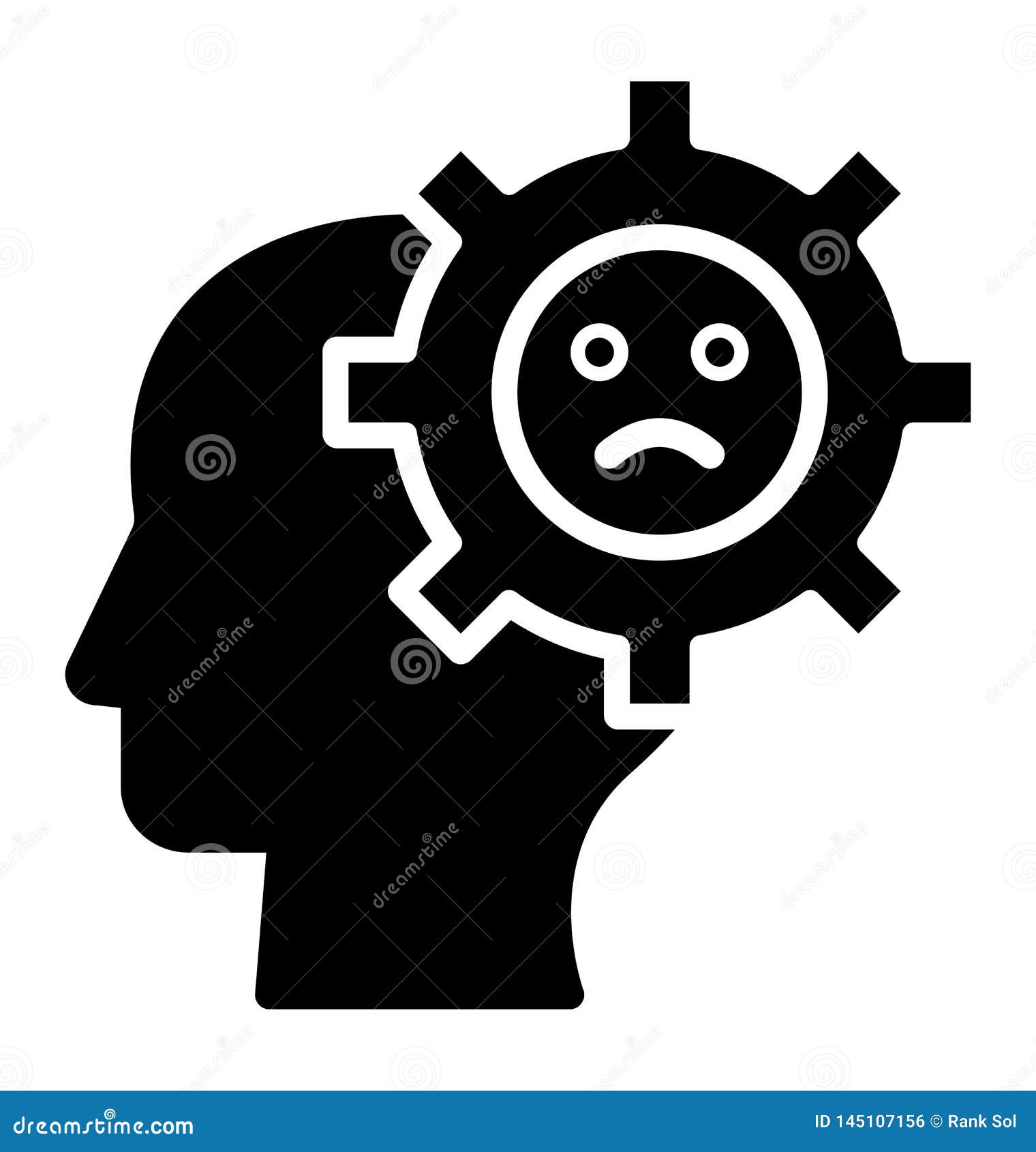 Brain Breakage Isolated Vector Icon Which Can Easily Modify or Edit ...