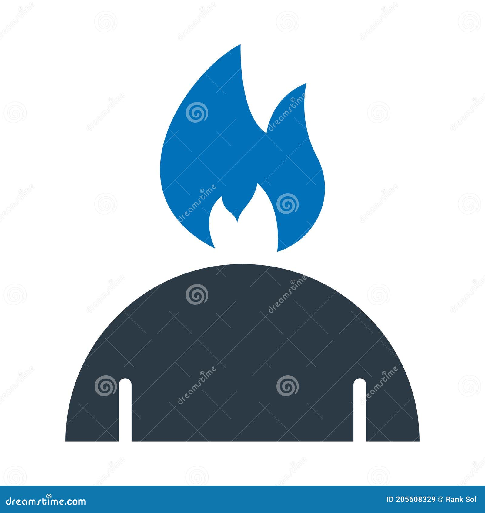 Brain Burning, Burn Vector Icon Which Can Easily Modify or Edit Stock ...