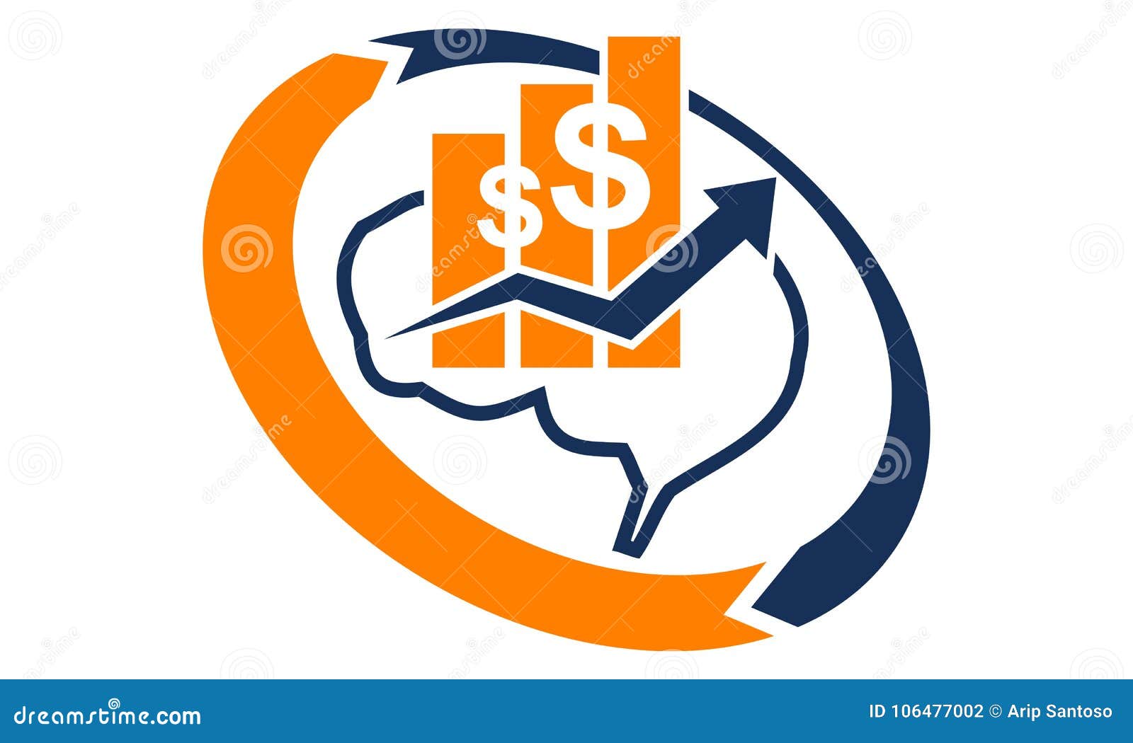 Brain Business Strategy stock vector. Illustration of concentration ...