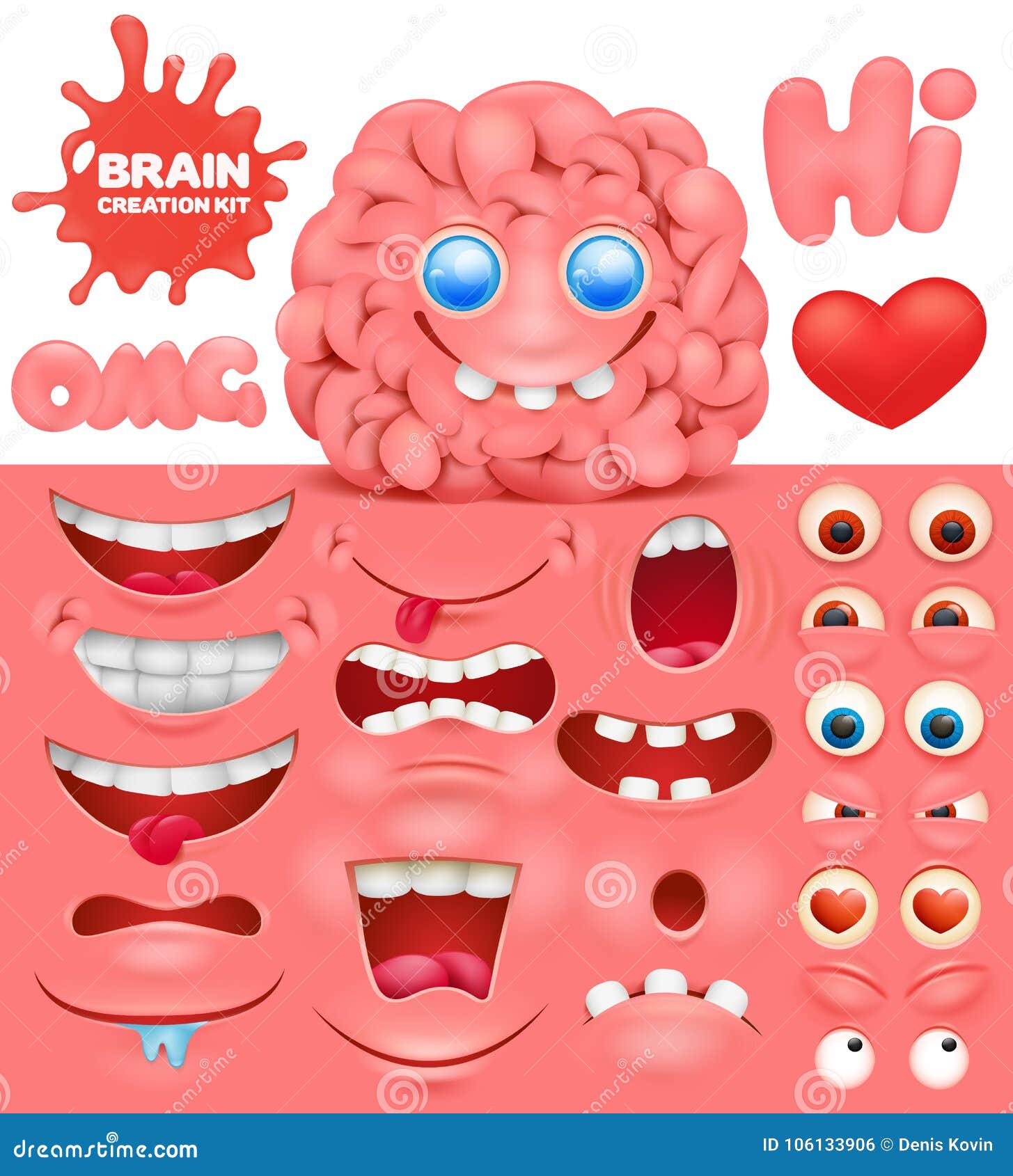 Brain, Creation, Invention, Inspiration, Idea Vector Icons ...