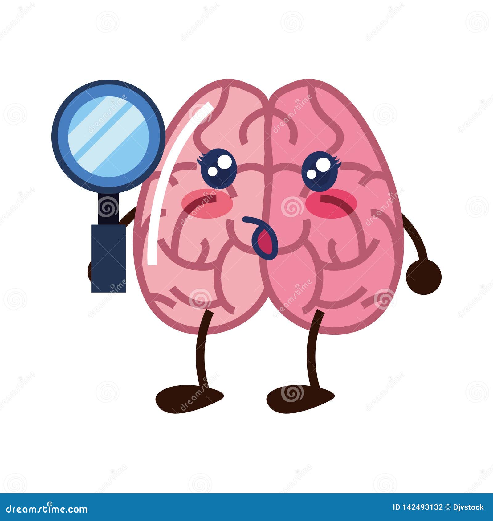 Brain cartoon creativity stock vector. Illustration of knowledge ...