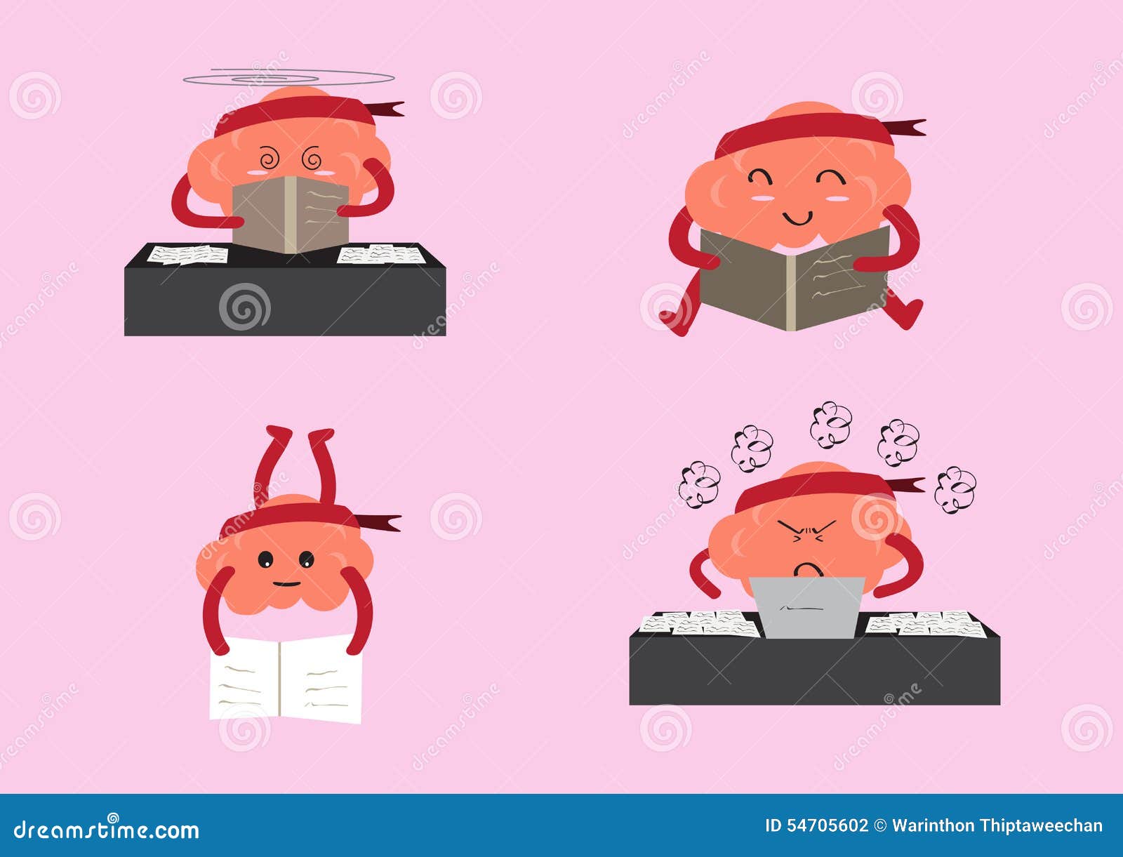 Set Of Different Kid Learning Pose.Boy Crying,laughing,sad,sleepy ...