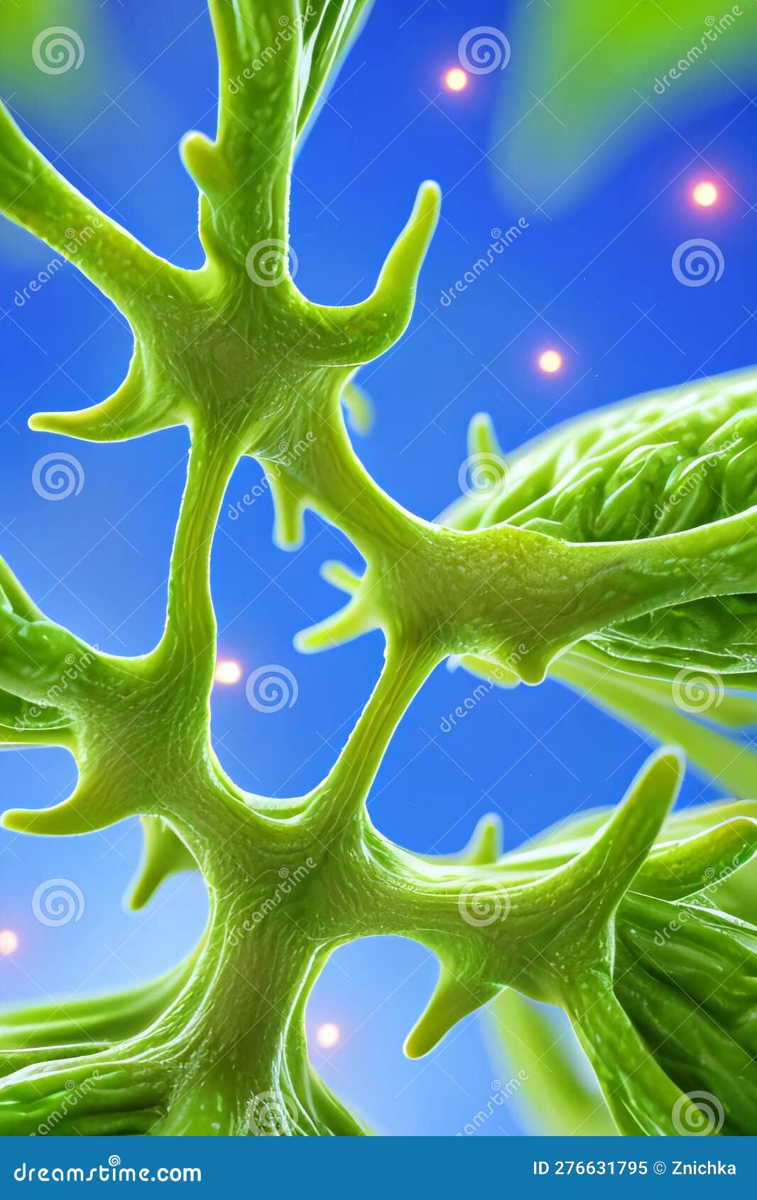 Brain Cells Forming Intricate Patterns - Concept Stock Illustration ...