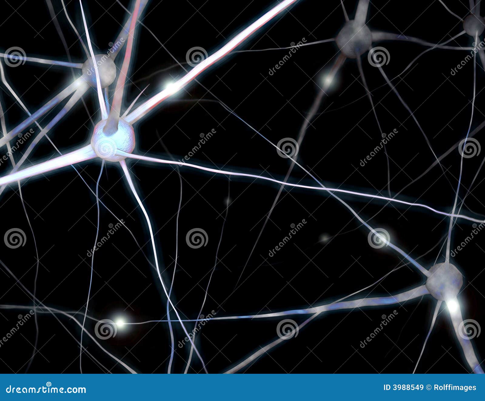 Brain cells illustration stock illustration. Illustration of electron ...