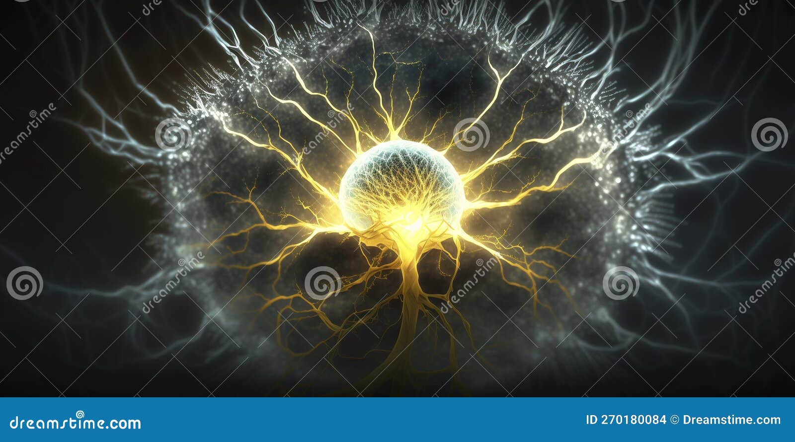 Brain Cells are Interconnected Stock Illustration - Illustration of ... Brain Cells are Interconnected Stock Illustration - Illustration of ...