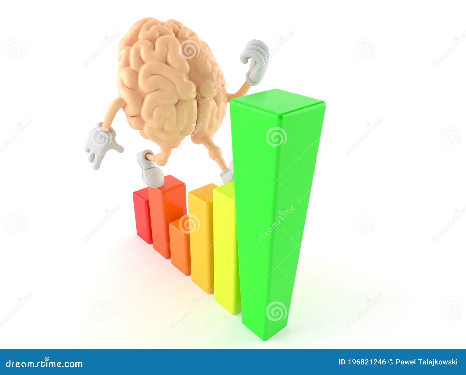 Brain Chart Diagram On A Blackboard Stock Photo | CartoonDealer.com ...