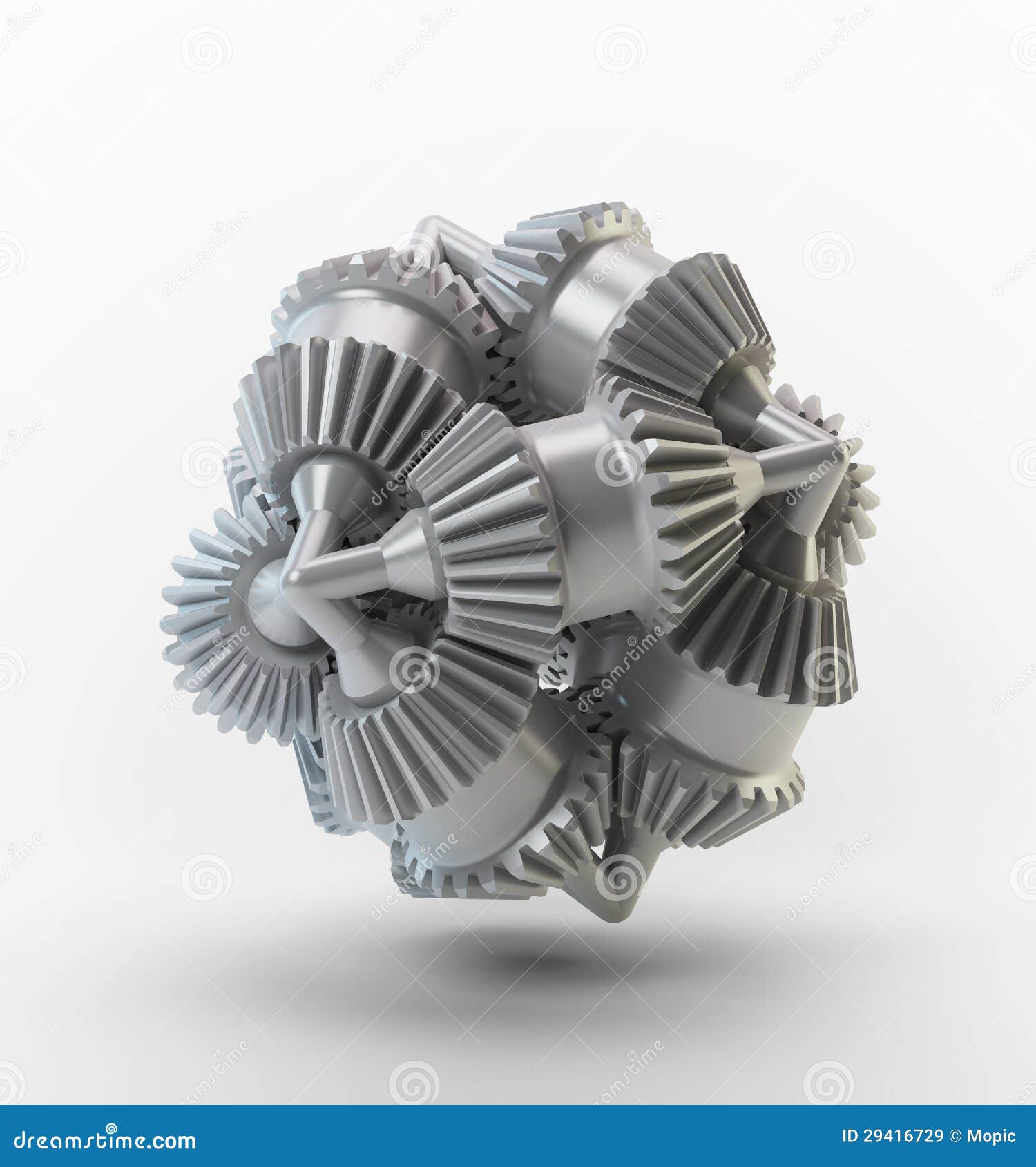 Brain cog stock image. Image of cooperation, power, mechanics - 29416729