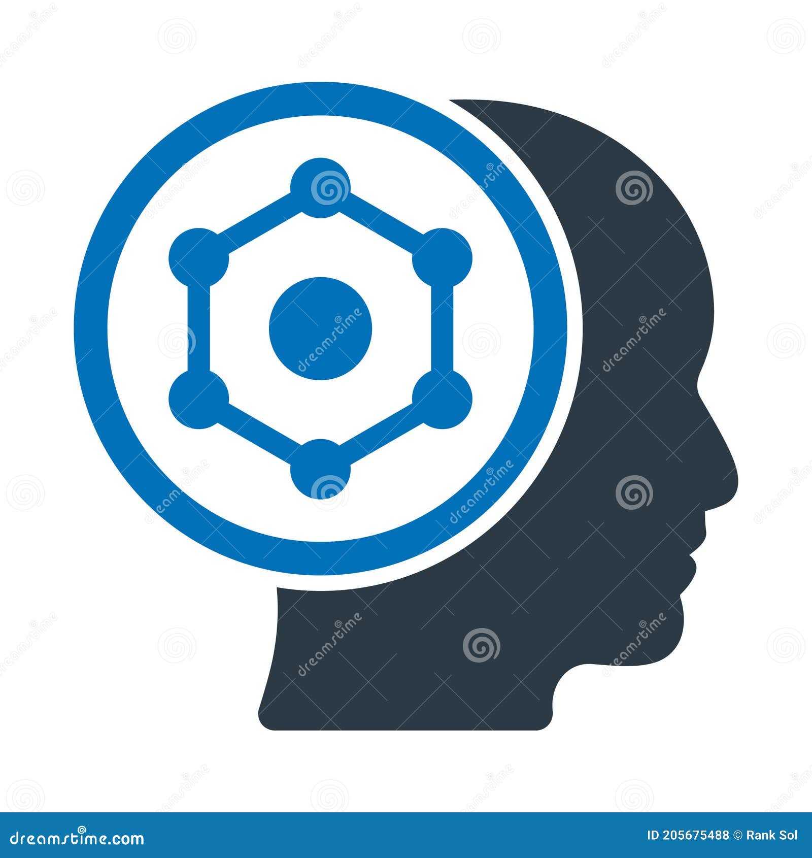 Brain, Competitive Intelligence Vector Icon Which Can Easily Modify or ...